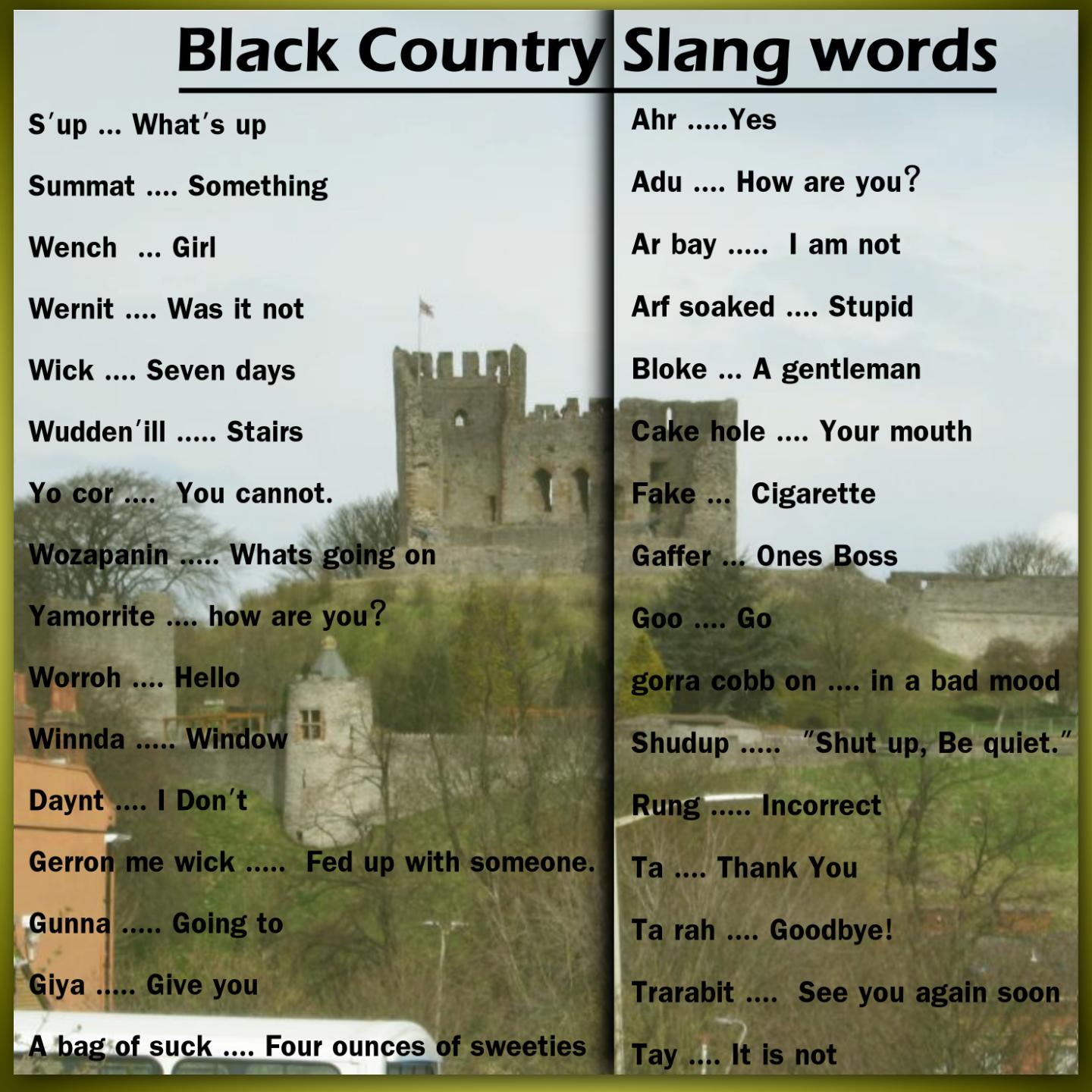 Blackcountry Slang Digital Scrapbooking At Scrapbook Flair