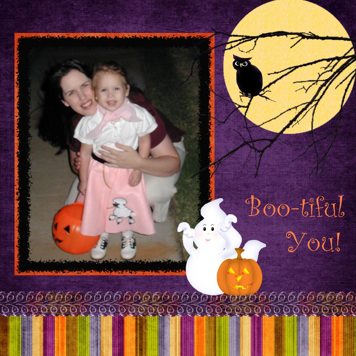 Boo-tiful You! | Digital Scrapbooking at Scrapbook Flair