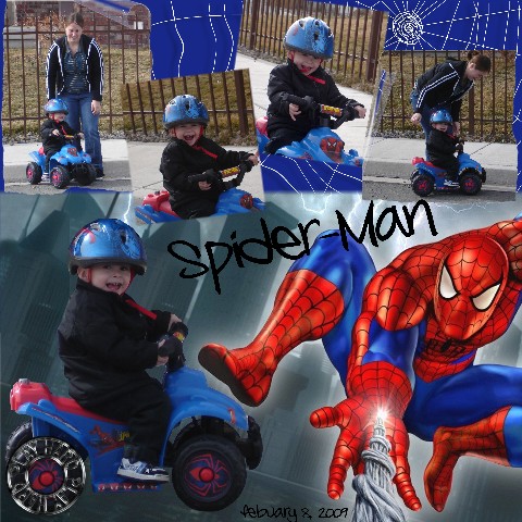 Spider-Man | Digital Scrapbooking at Scrapbook Flair