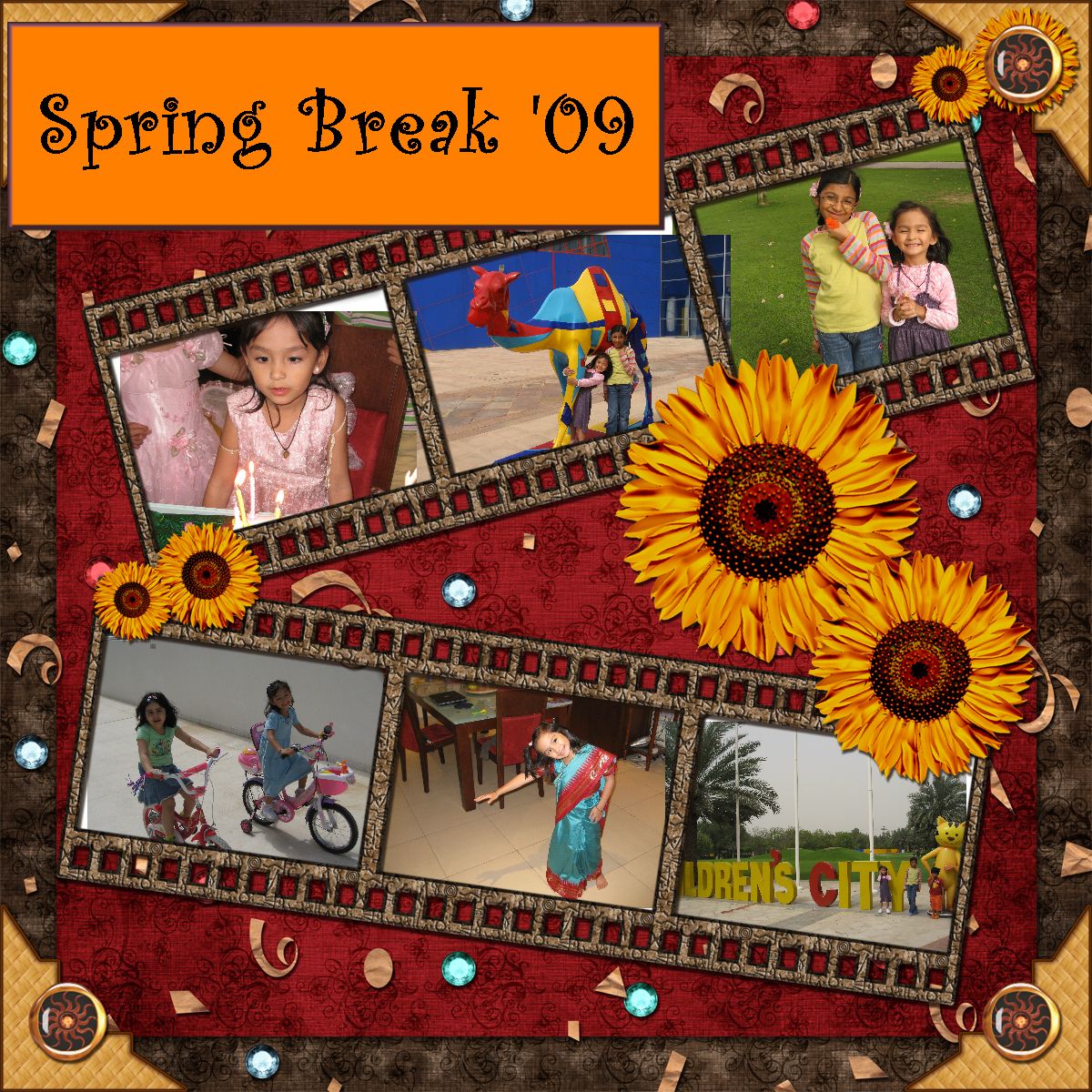 Spring break | Digital Scrapbooking at Scrapbook Flair