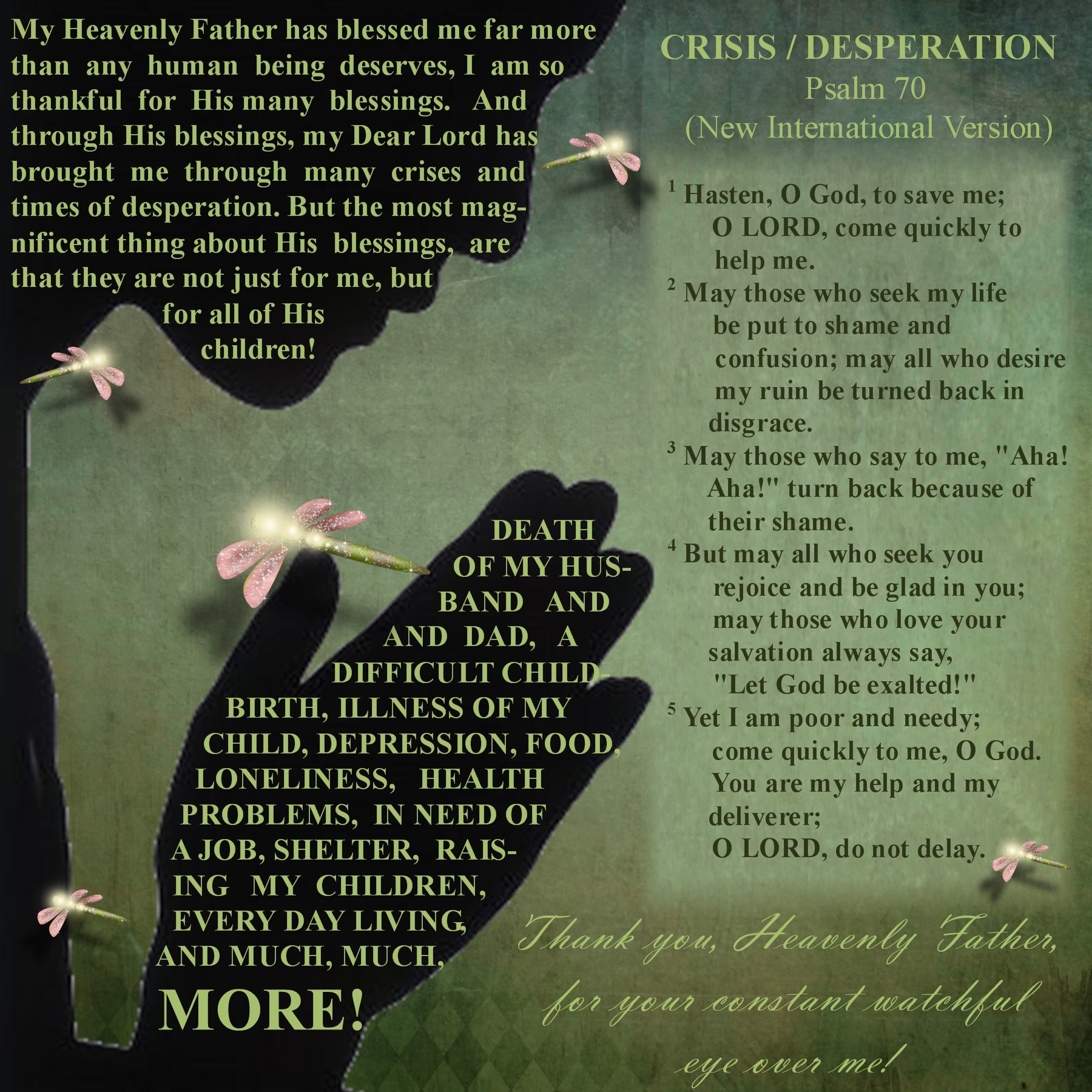 Psalms 70 Digital Scrapbooking At Scrapbook Flair