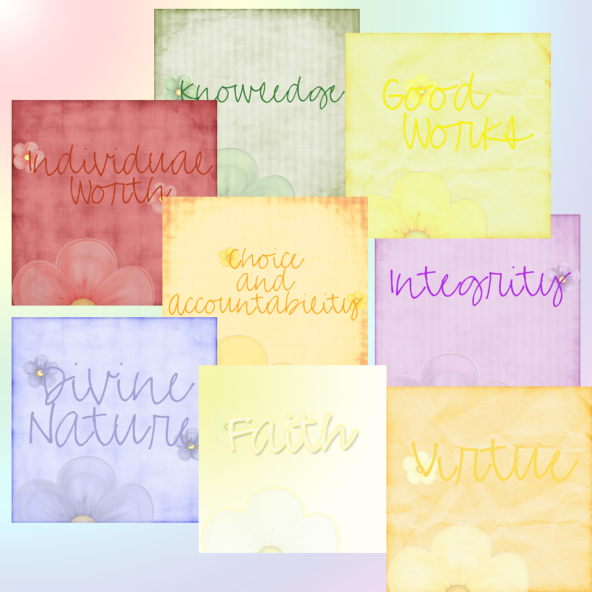 YW Values | Digital Scrapbooking at Scrapbook Flair