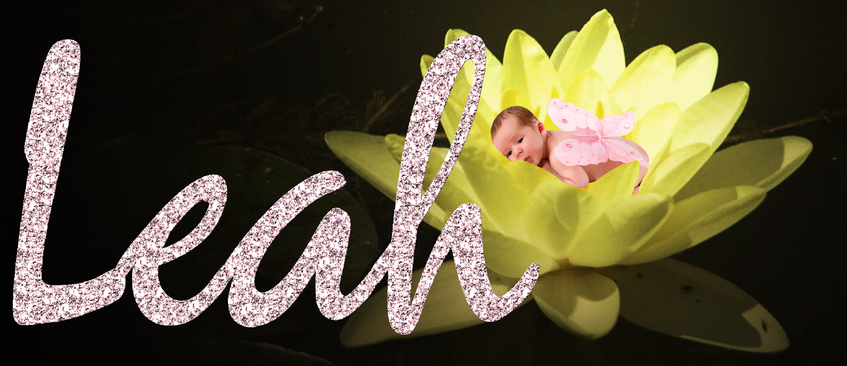 Leah Name Art Digital Scrapbooking At Scrapbook Flair